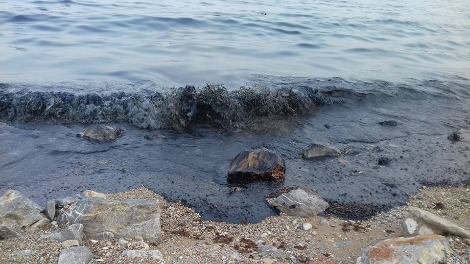Μεγάλη η μόλυνση στα Σελήνια Σαλαμίνας μετα τη βύθιση του ΑΓΙΑ ΖΩΝΗ ΙΙ ...