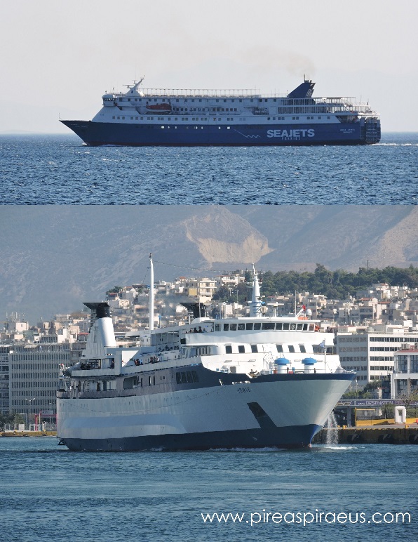 Πειραιάς – Κύθηρα : Το Ιονίς φεύγει ,το Aqua Jewel έρχεται ...