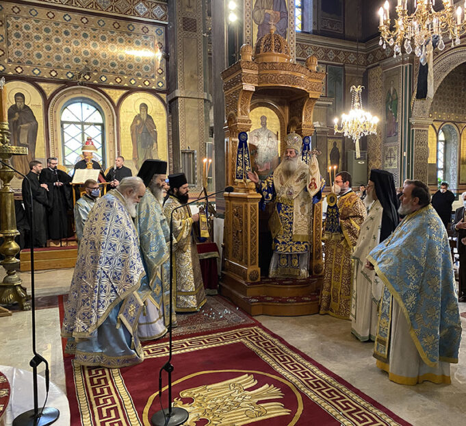 Ι.Ν. Ευαγγελίστριας : Λαμπρός ο εορτασμός του Ευαγγελισμού στην Πειραιά ...