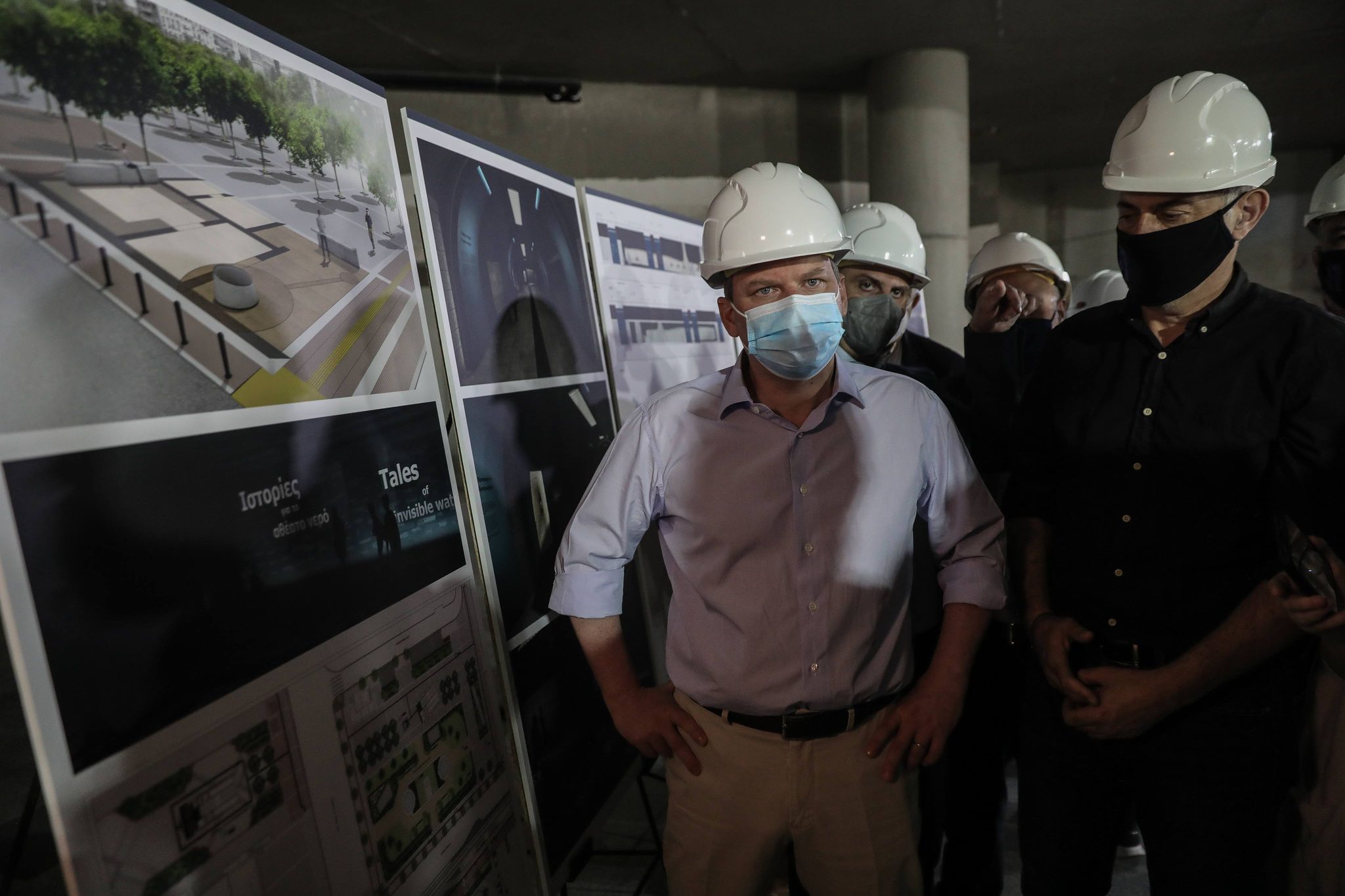Δήμαρχος Πειραιά και Υπουργός Υποδομών επισκέφτηκαν το εργοτάξιο του ...