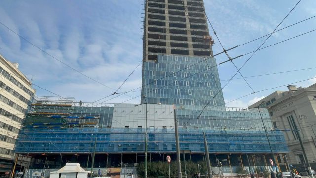 Piraeus Tower: Δείτε πώς προχωρά ο νέος Πύργος του Πειραιά [video ...