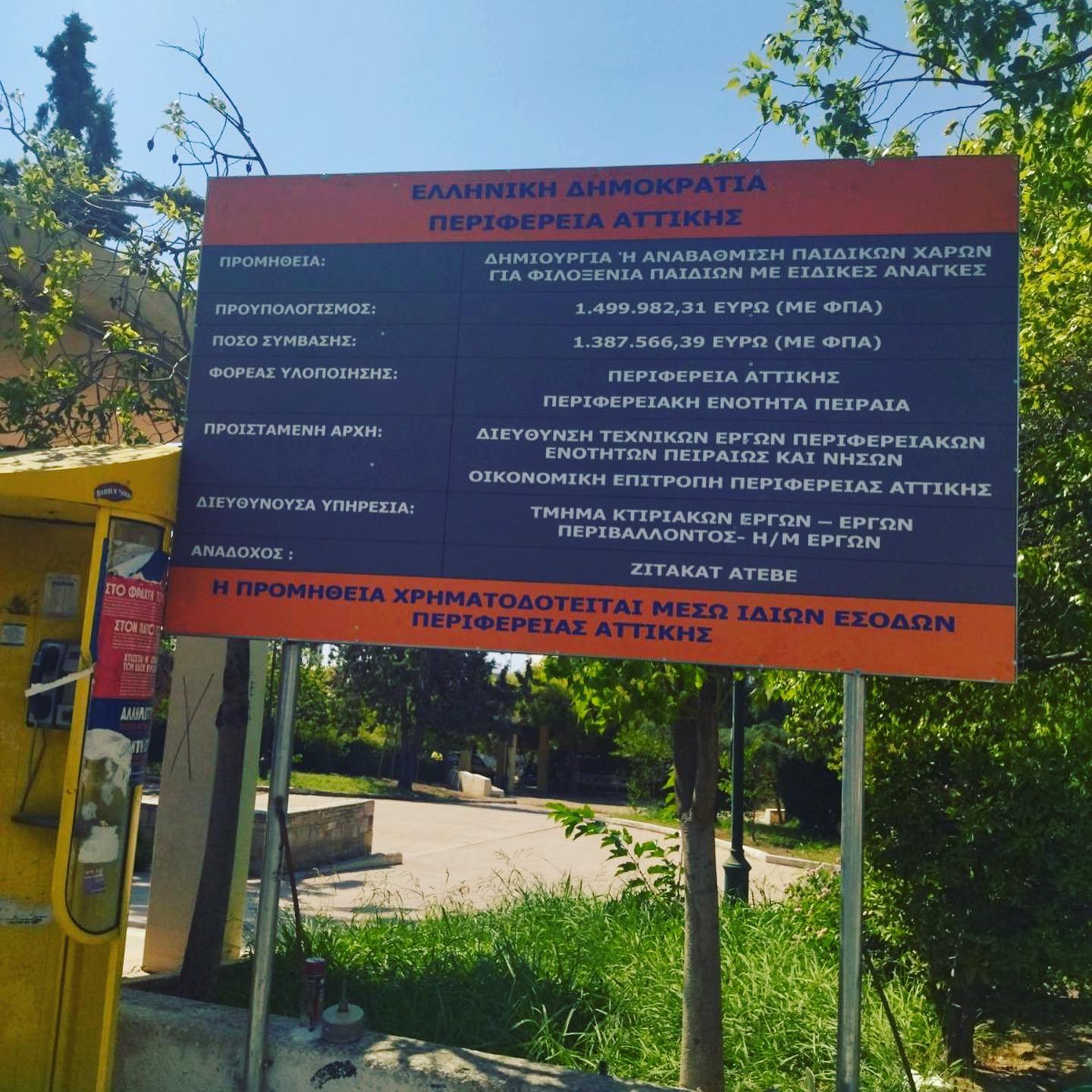 Περιφερειακή Ενότητα Πειραιά : Η κατασκευή των 5 Πρότυπων Παιδικών ...