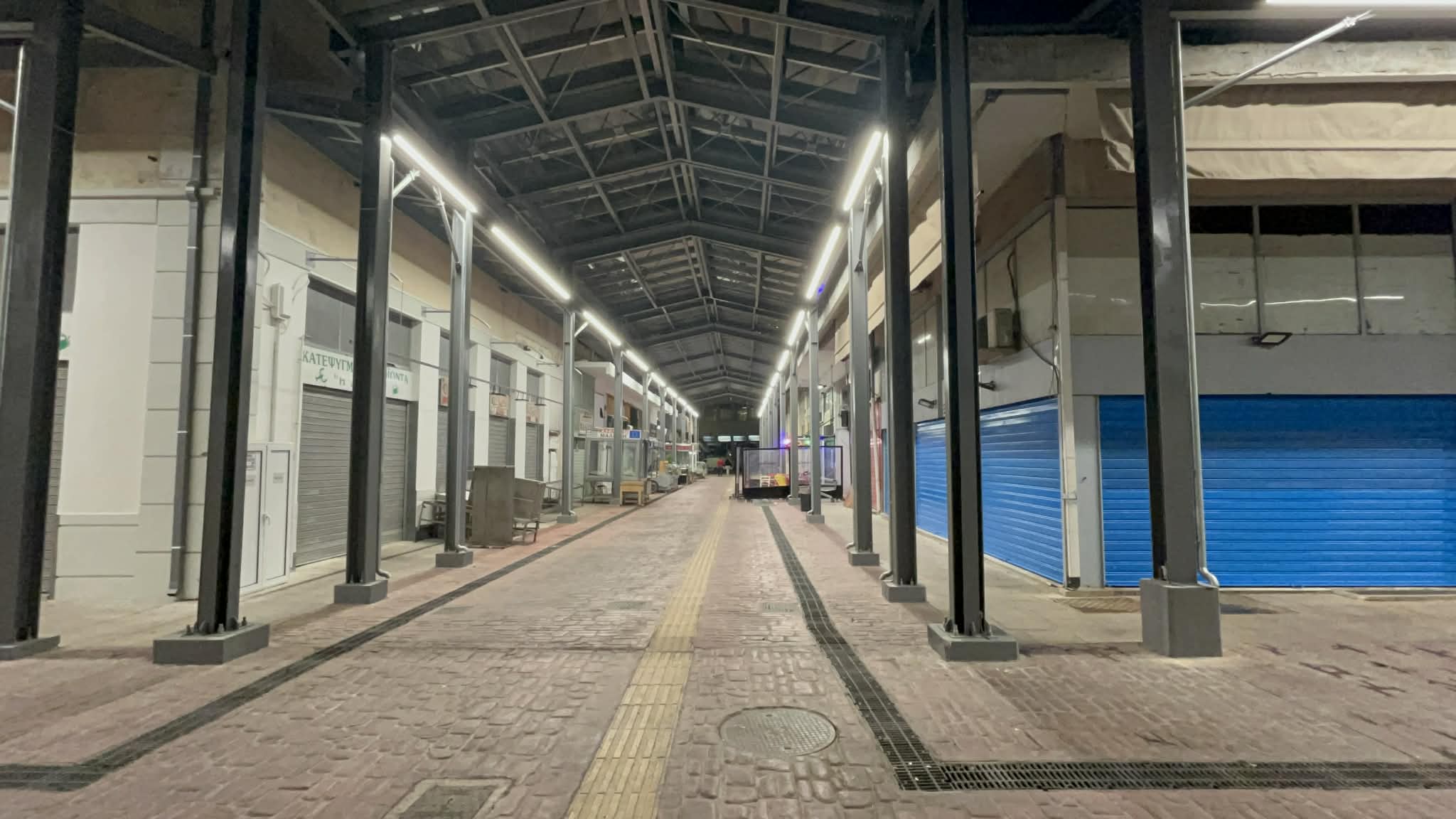 Αγορά του Πειραιά : Αναπλασμένη και φωτισμένη [video] | PireasPiraeus ...