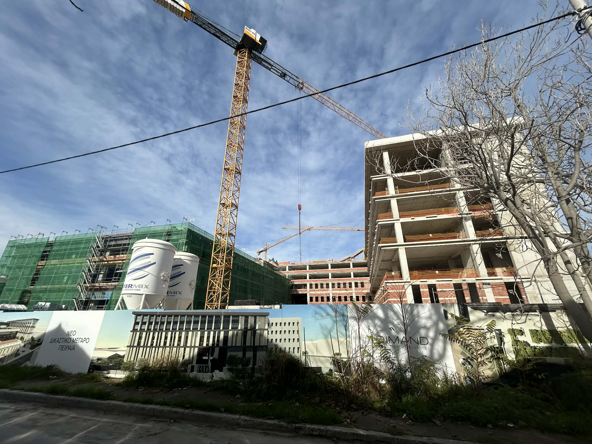 Με ταχείς ρυμθούς προχωράει το νέο Δικαστικό Μέγαρο του Πειραιά [video ...